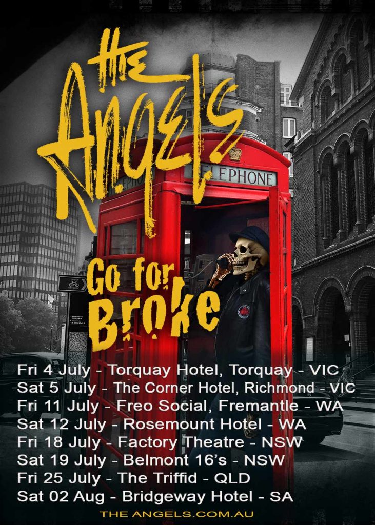 The Angels Gigs | The Angels